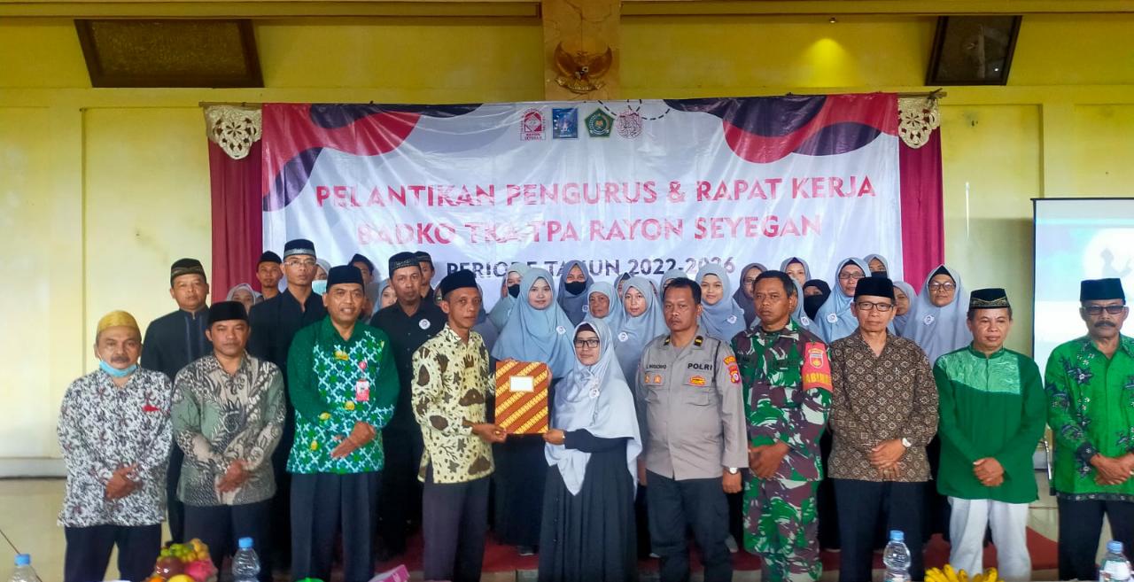 Pengurus Badan Koordinasi TKA-TPA Kapanewon Seyegan Periode 2022-2026 ...